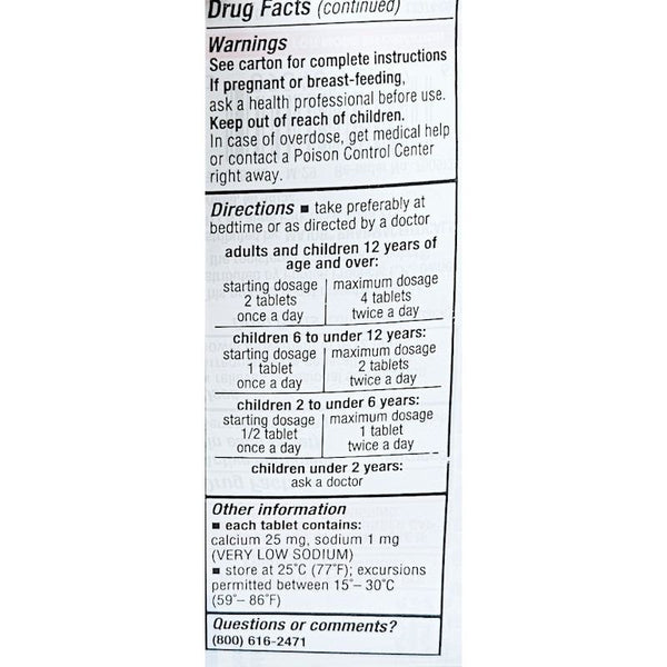 senna information leaflet