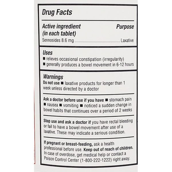 senna information leaflet