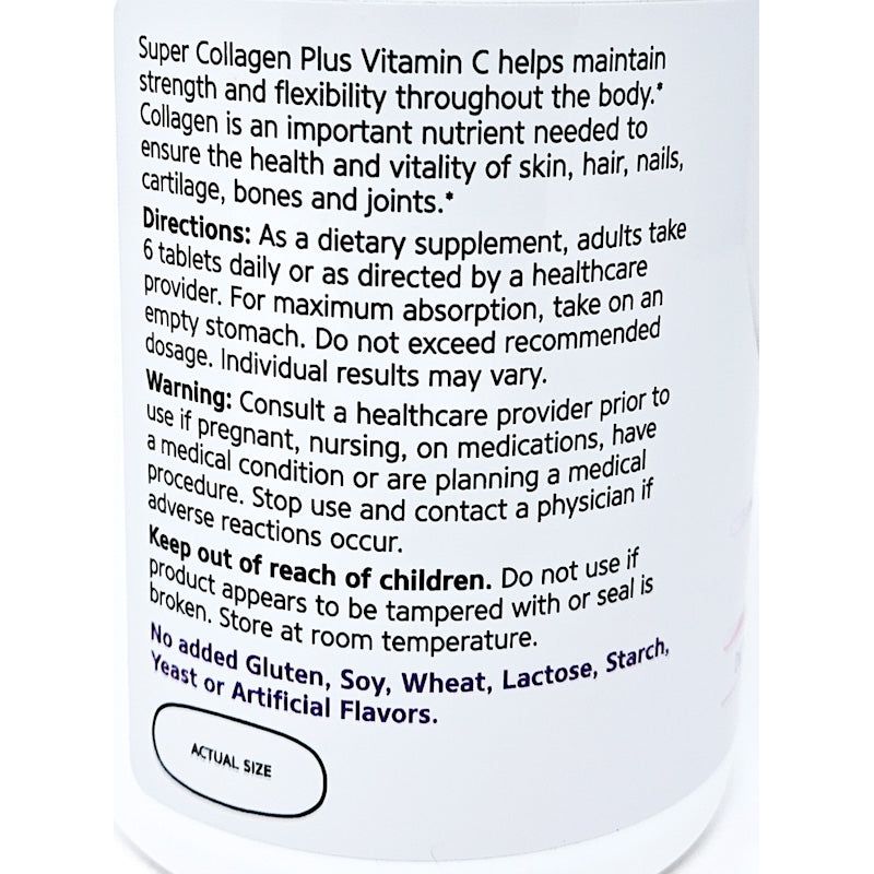 Super Collagen | 6000 mg | Plus Vitamin C - Hargraves Online Healthcare