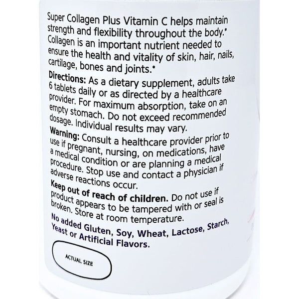 Super Collagen | 6000 mg | Plus Vitamin C - Hargraves Online Healthcare