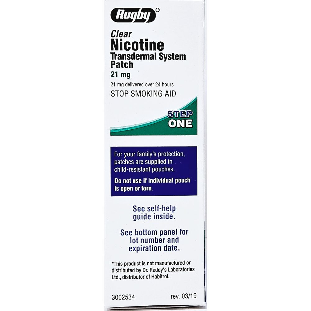 Nicotine | Transdermal System Patch | Step 1 - Hargraves Online Healthcare