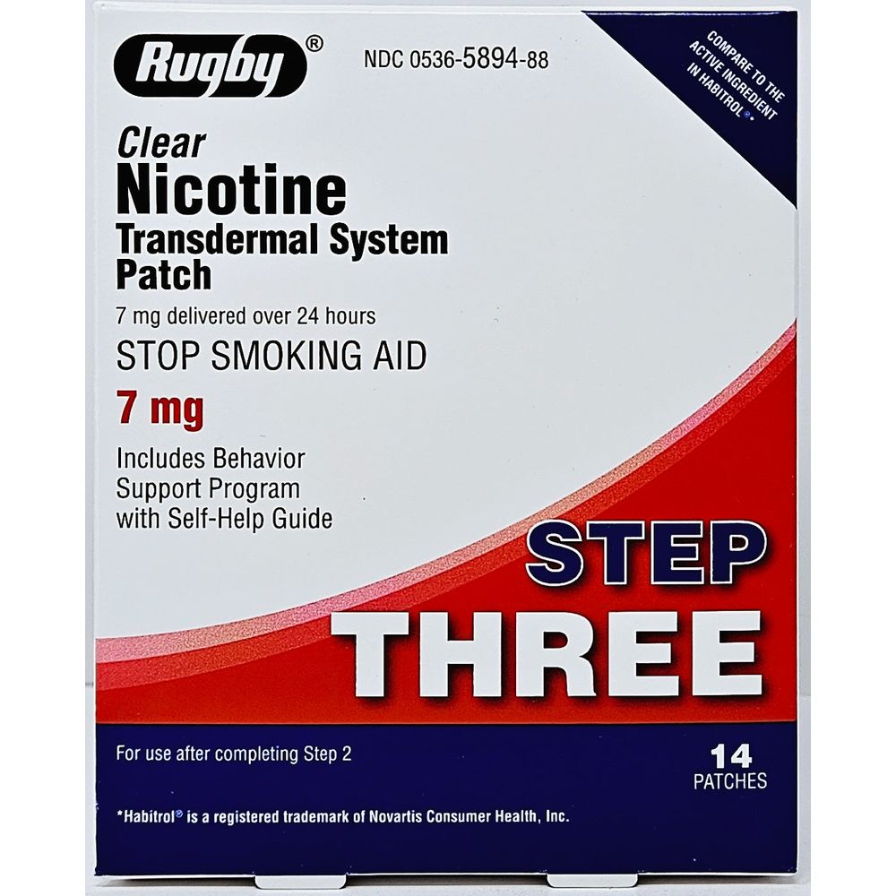 Nicotine Transdermal System Patch | Step 3 - Hargraves Online Healthcare