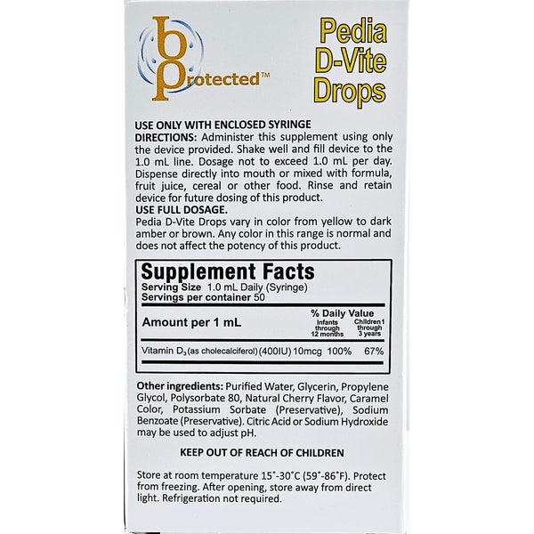 Vitamin D Drops | For Breastfed Infants - Hargraves Online Healthcare