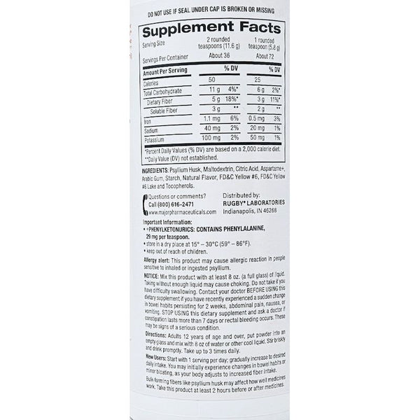 Reguloid Psyllium Husk | Sugar Free | Orange Smooth - Hargraves Online ...