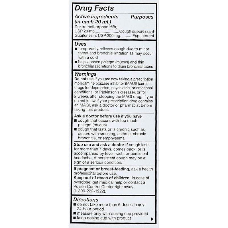Robafen DM | Expectorant | Cough Suppressant - Hargraves Online Healthcare
