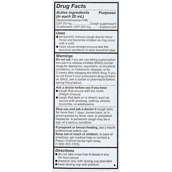 Robafen DM | Expectorant | Cough Suppressant - Hargraves Online Healthcare