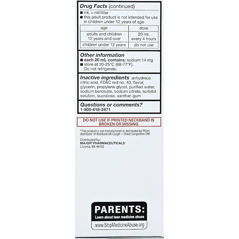 Robafen DM | Expectorant | Cough Suppressant - Hargraves Online Healthcare