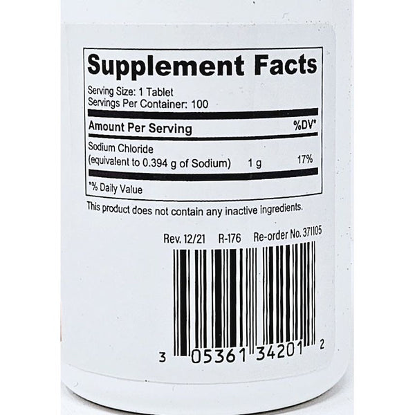 Sodium Chloride Tablet | Normal Salt Tablets - Hargraves Online Healthcare