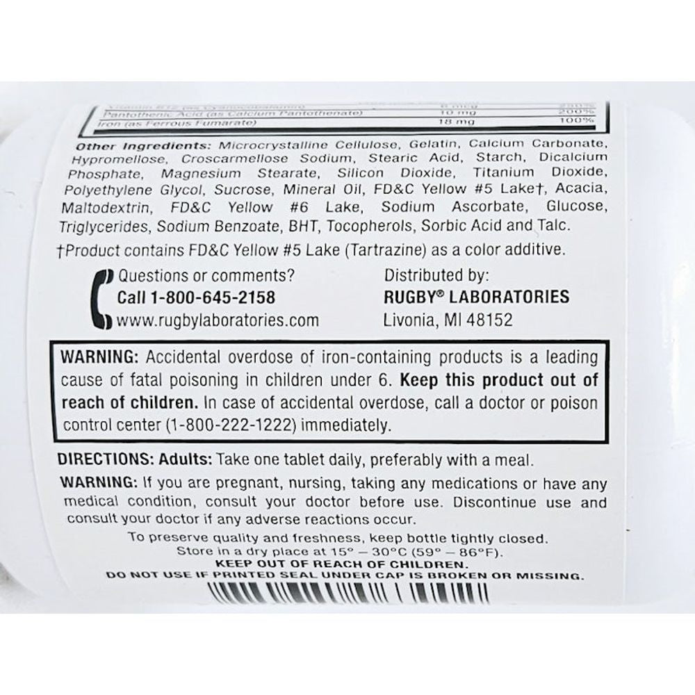 Tab A Vite Multivitamin 100 Tablets Hargraves Online Healthcare