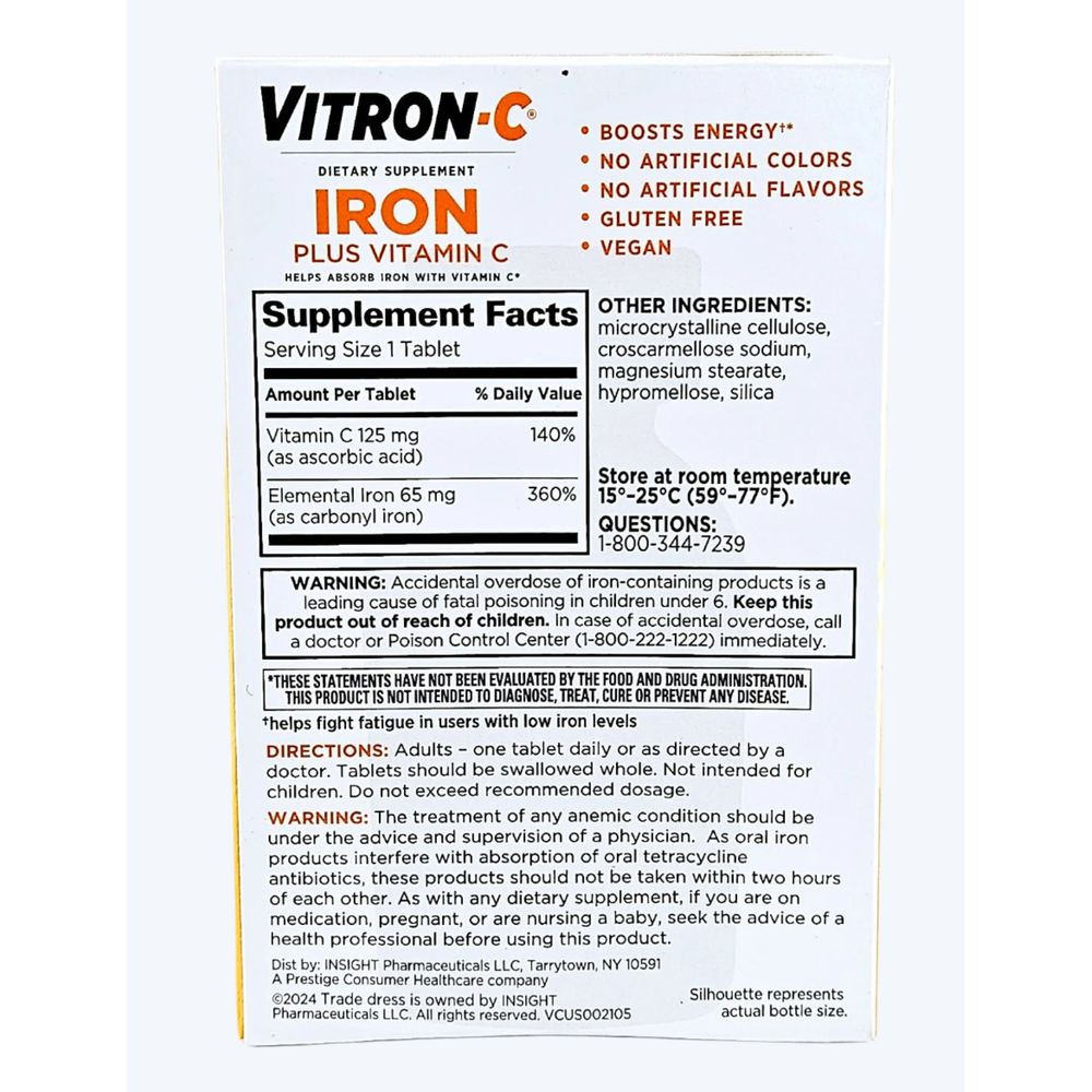 Vitron-C | Iron Supplement - Hargraves Online Healthcare