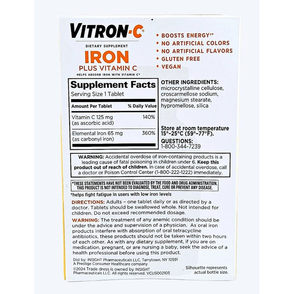 Vitron-C | Iron Supplement - Hargraves Online Healthcare