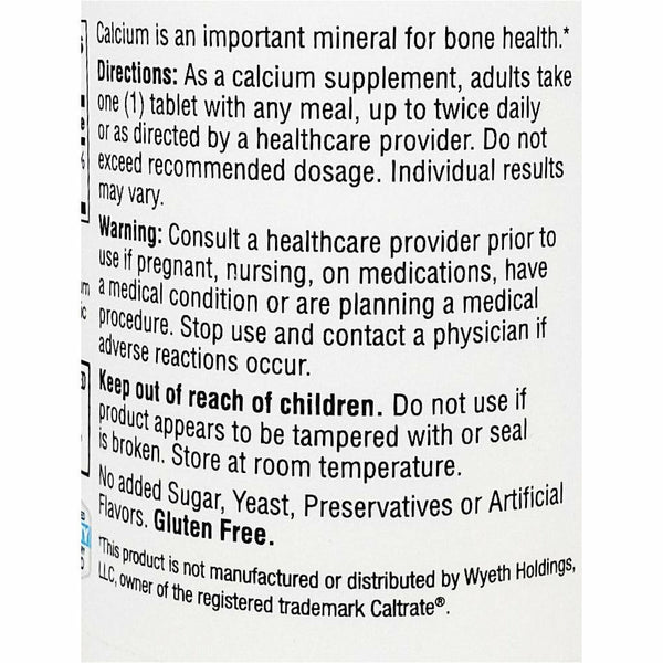 Calcium (Carbonate) | 600 mg - Hargraves Online Healthcare