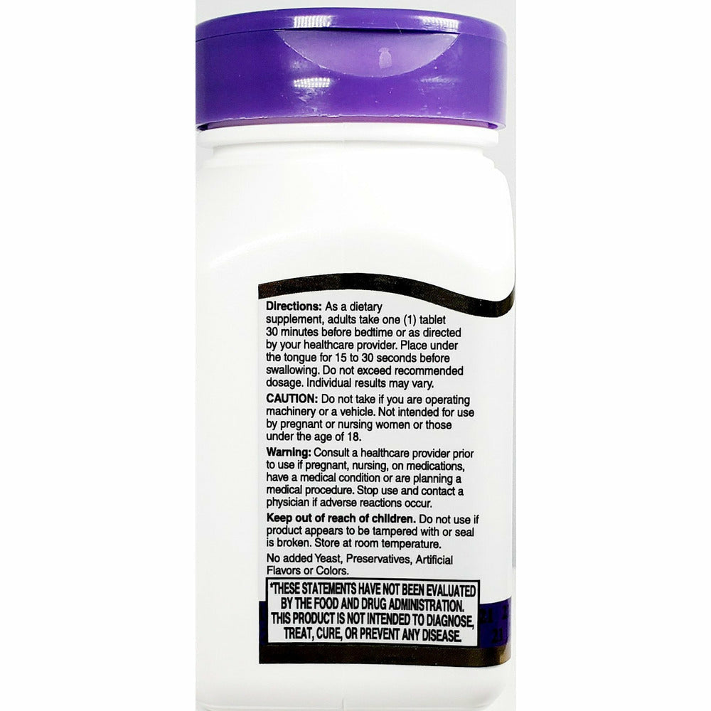 Melatonin 10 mg (Quick Dissolve), 120 Cherry Flavor Tablets by 21st Ce ...