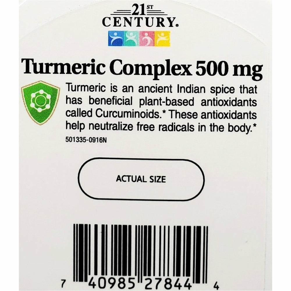 Turmeric Complex | Herbal Supplement | Antioxidant - Hargraves Online ...