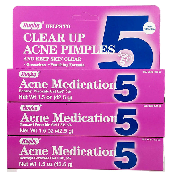 Acne Medication | Benzoyl Peroxide Gel 5% - Hargraves Online Healthcare