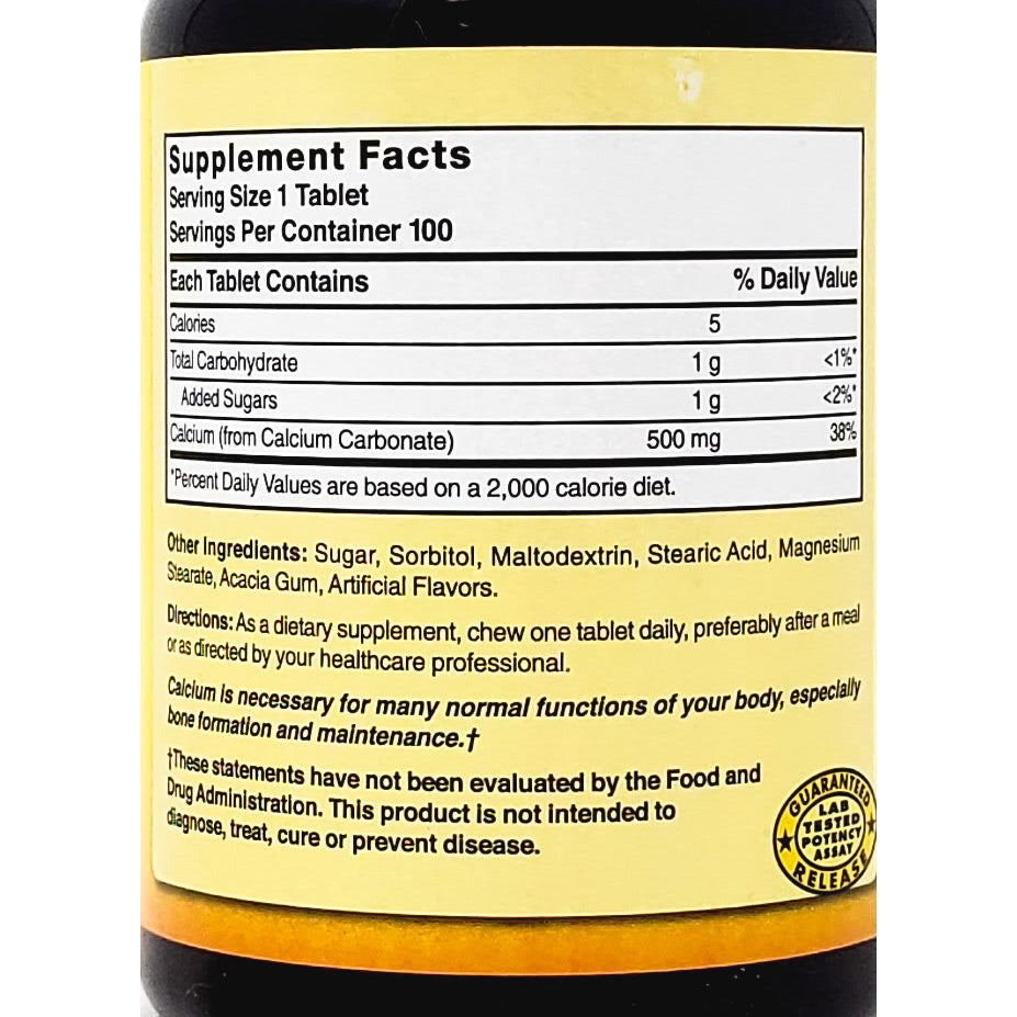 Chewable Calcium | Nature's Blend - Hargraves Online Healthcare