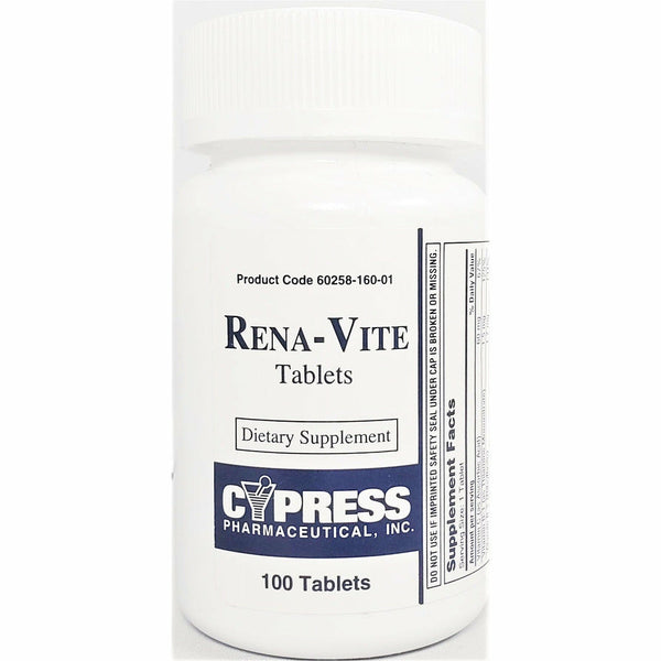 Rena-Vite, 100 Tablets by Cypress - Hargraves Online Healthcare