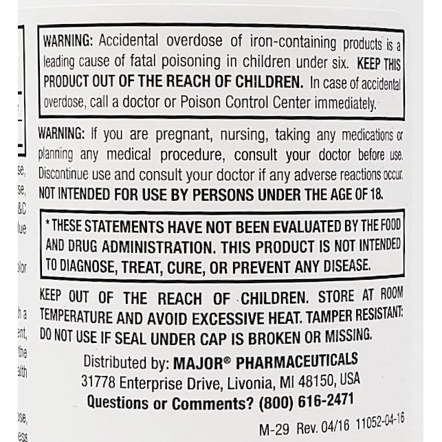 Ferate Tabs | Ferrous Gluconate | 27 mg - Hargraves Online Healthcare