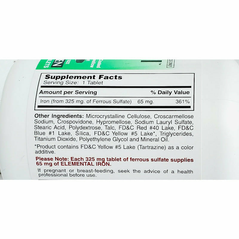 FeroSul | Ferrous Sulfate | 1000 Tablets - Hargraves Online Healthcare