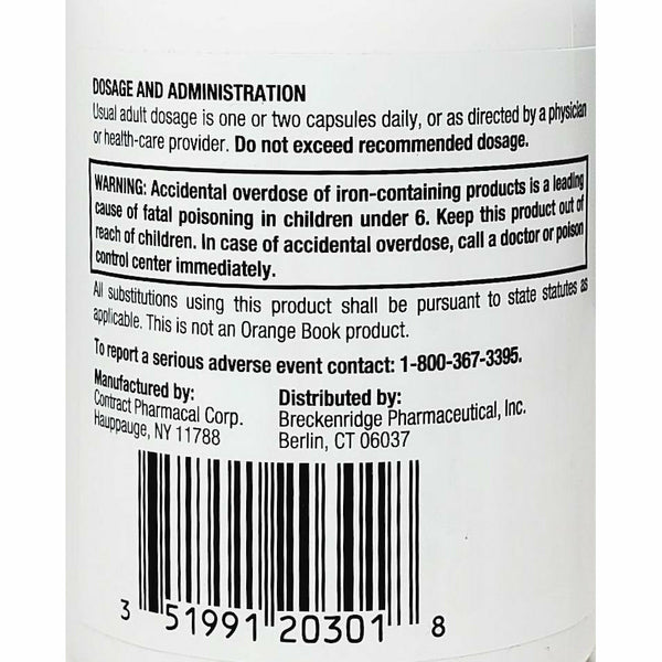 Ferrex 150 | Iron Complex | Iron Deficiency - Hargraves Online Healthcare