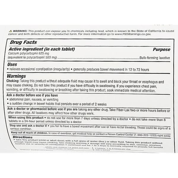 Fiber-Lax | Laxative - Hargraves Online Healthcare