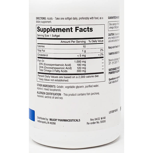 Fish Oil | 1000 mg - Hargraves Online Healthcare