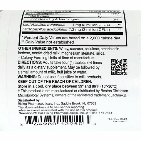 Floranex | Lactobacillus | Probiotic – Hargraves Online Healthcare