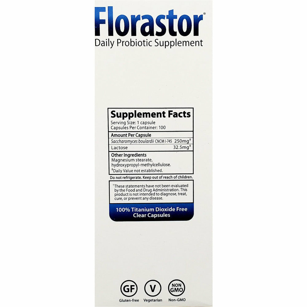 Florastor | Daily Probiotic | 250 mg - Hargraves Online Healthcare