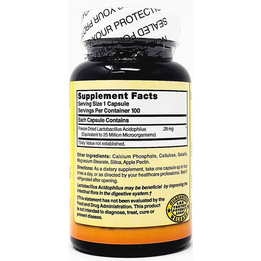 Freeze Dried | Lactobacillus Acidophilus | Probiotic - Hargraves Online ...