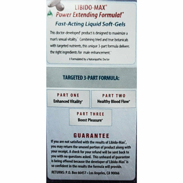 Libido-Max | Male Enhancement - Hargraves Online Healthcare