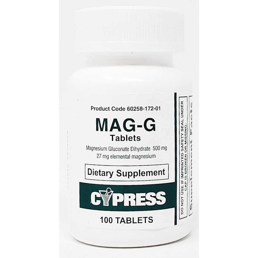 MAG-G | Magnesium Gluconate | 500 mg - Hargraves Online Healthcare
