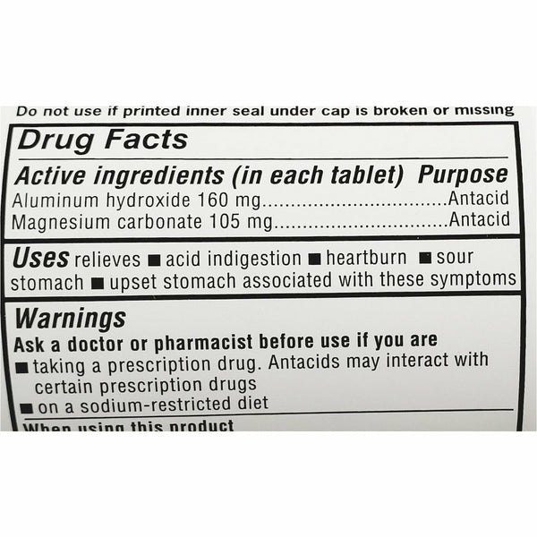 Acid Gone | Heartburn | Chewable Tablets - Hargraves Online Healthcare