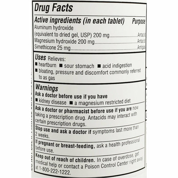 Mintox Plus Tabs, by Major 100 Tablets (Lemon Mint Flavor) - Hargraves ...