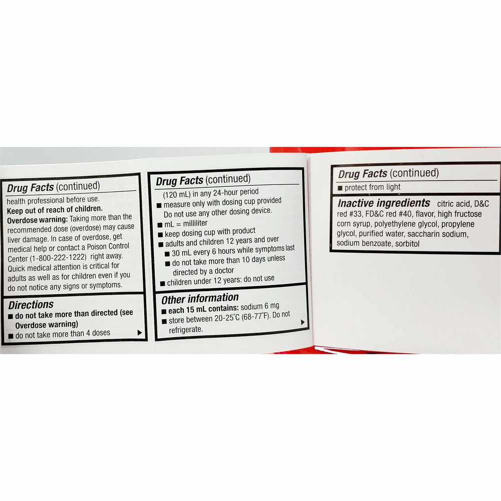 Acetaminophen | Liquid | Pain & Fever Reducer - Hargraves Online Healthcare