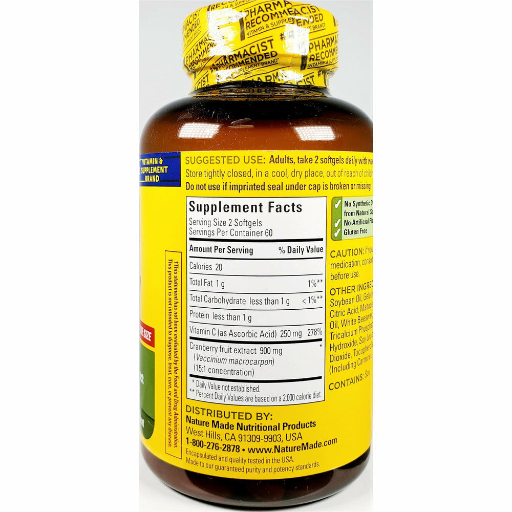 Cranberry Extract | Urinary Tract Support | Value | Dietary Supplement ...