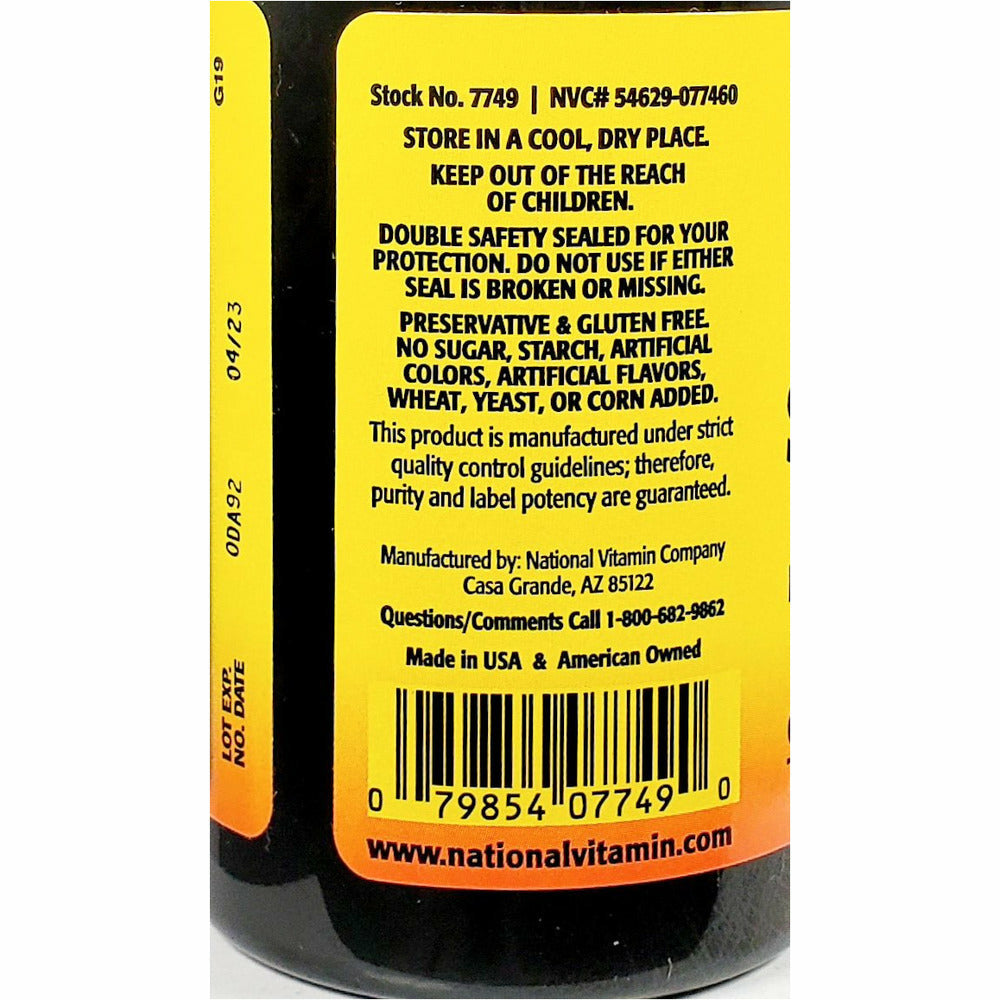 Slow Iron | 50 mg | Natures Blend – Hargraves Online Healthcare