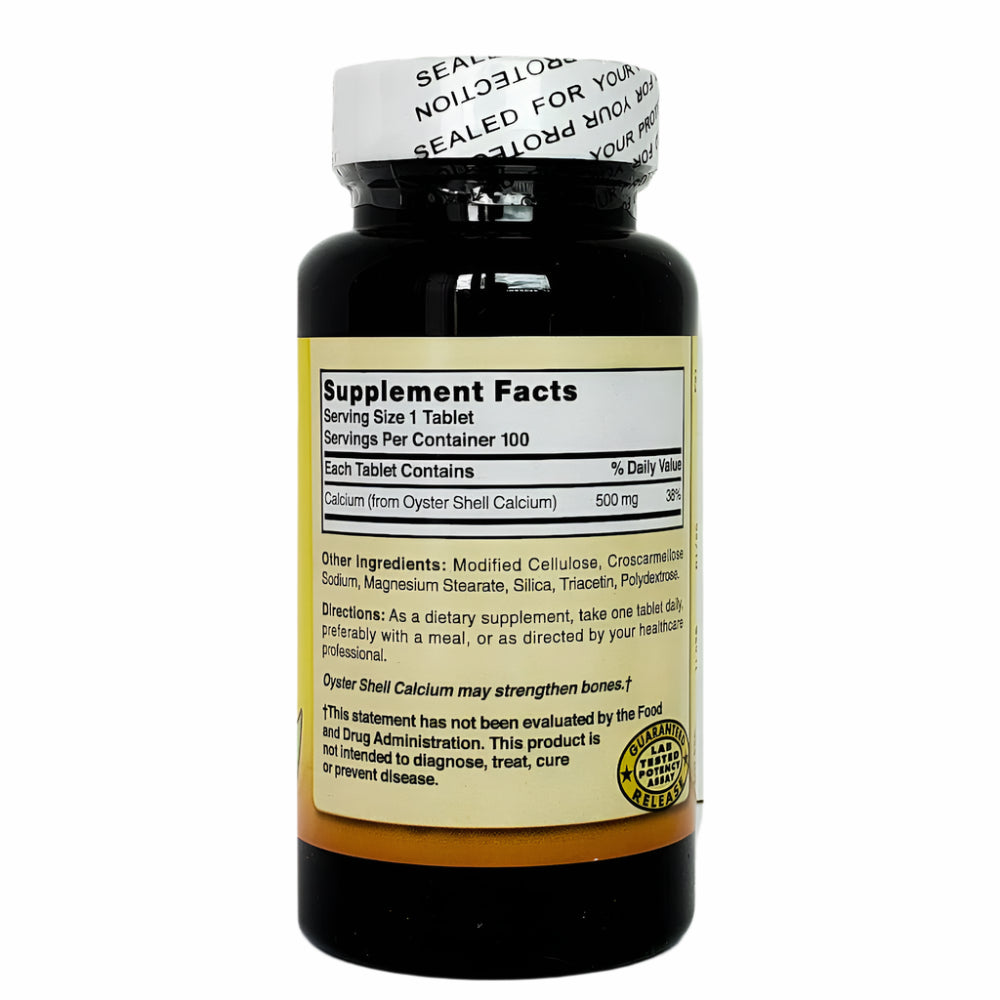 Bone Support | Oyster Shell Calcium | 500 mg - Hargraves Online Healthcare