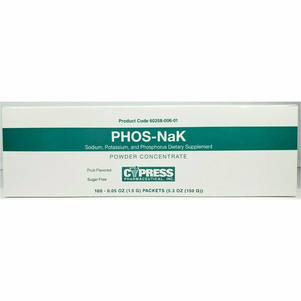 PHOS-Nak | Powder Concentrate | 100 Packets - Hargraves Online Healthcare