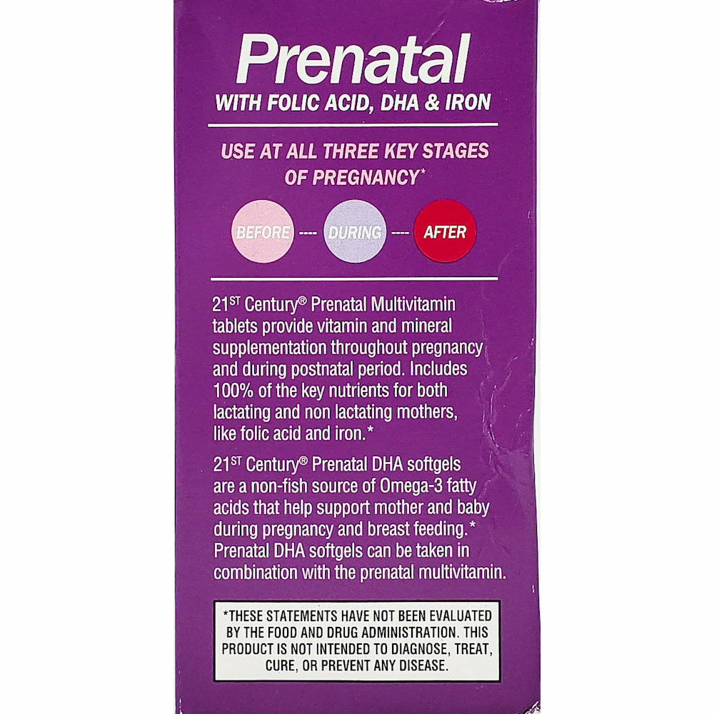 Prenatal Multivitamin | Plus DHA - Hargraves Online Healthcare