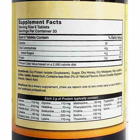 Protein Tablets | 200 Chewable Tablets – Hargraves Online Healthcare