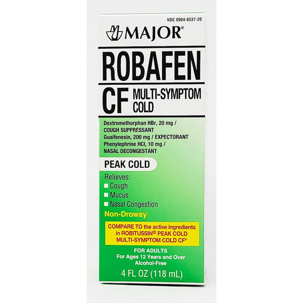 Robafen CF | Multi-Symptom Cold - Hargraves Online Healthcare