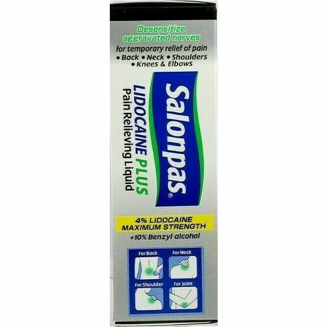 Salonpas Roll On Liquid Plus, 3 fl oz - Hargraves Online Healthcare
