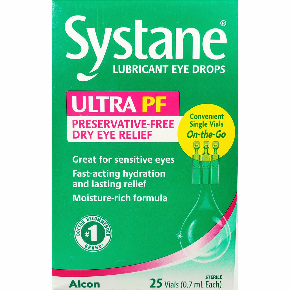 Systane Lubricant Eye Drops, 25 (Single Use) Vials - Hargraves Online ...