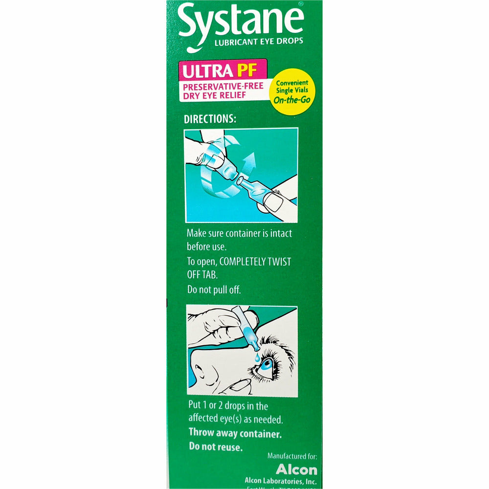 Systane Lubricant Eye Drops, 25 (Single Use) Vials - Hargraves Online ...