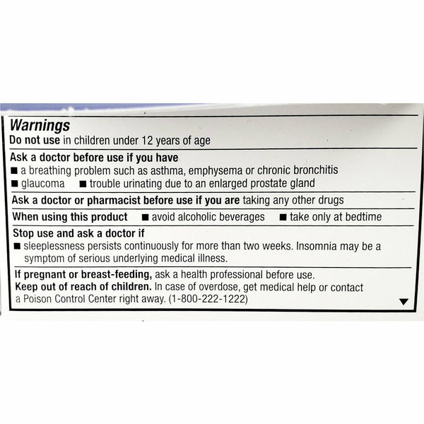 Unisom Sleep Tabs 25 mg, 32 Tablets - Hargraves Online Healthcare